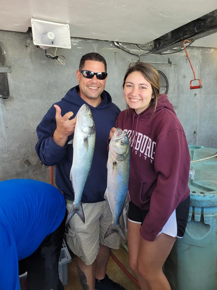 Bluefish jigging hot – Tight Lines